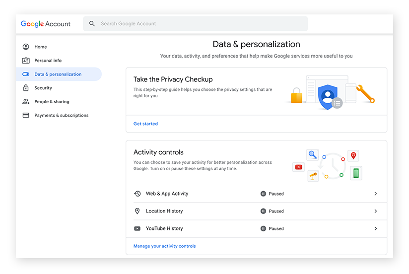 Download Your Google Data with Google Takeout