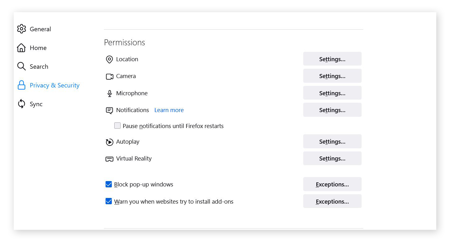 So erlauben oder blockieren Sie Pop-ups in Firefox