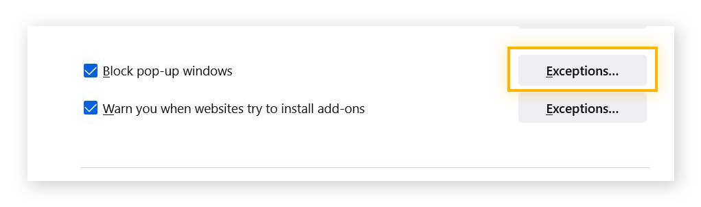 How to Allow and How to Block Firefox Pop-Ups