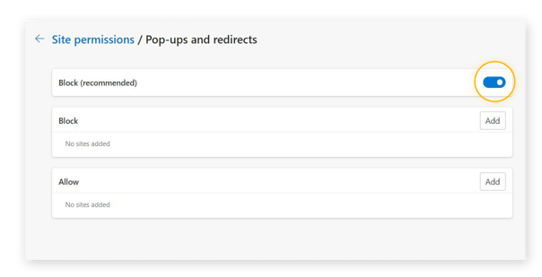 How to Allow or Stop Pop-Ups in Microsoft Edge and IE