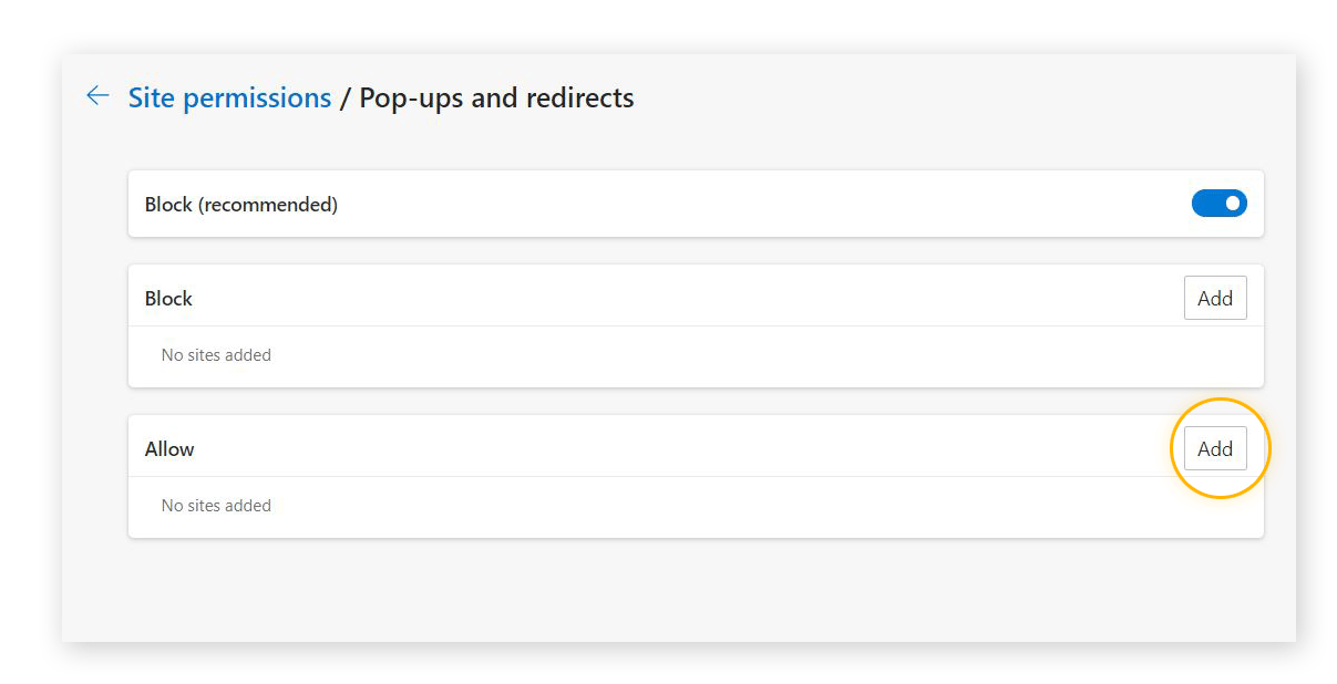How to Allow or Stop Pop-Ups in Microsoft Edge and IE