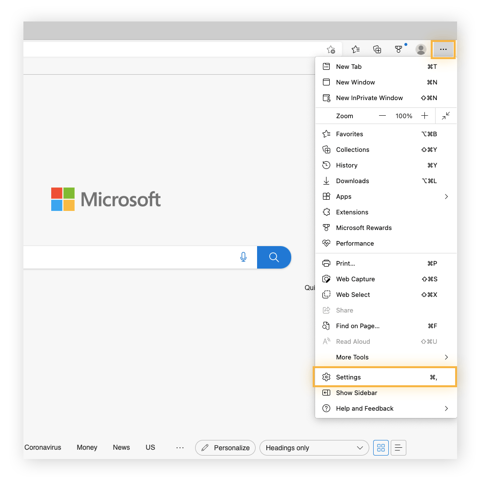 How to Clear Your Cache in Microsoft Edge