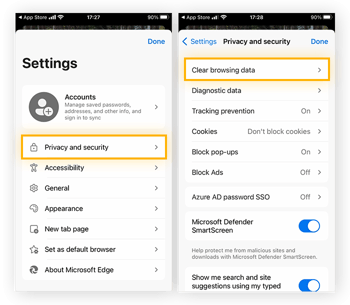 How to Clear Your Cache in Microsoft Edge
