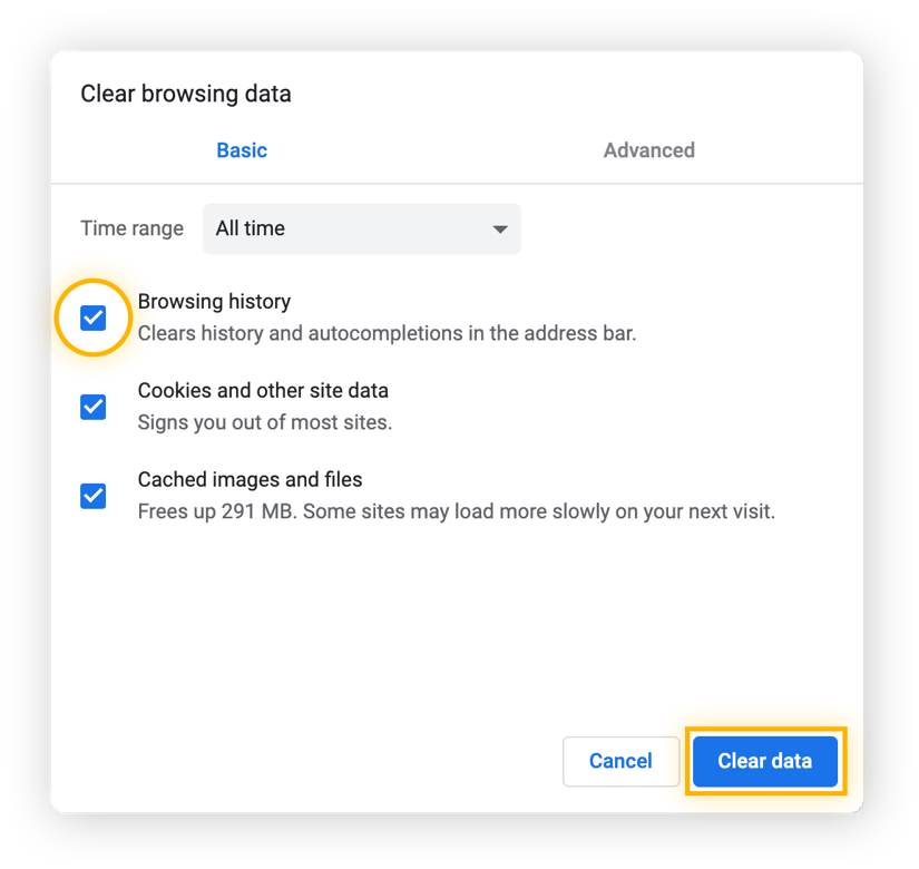 So löschen Sie Ihren Such- und Browserverlauf