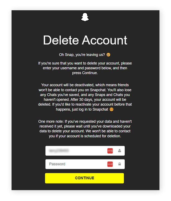How to Delete or Deactivate Snapchat: A Guide