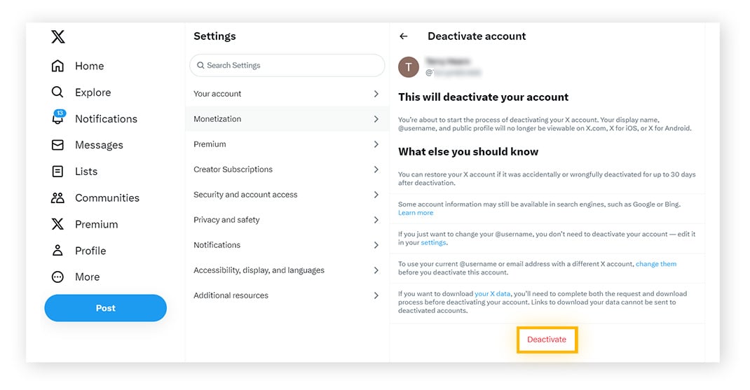 How to Delete Your Twitter Account | Deactivate Twitter