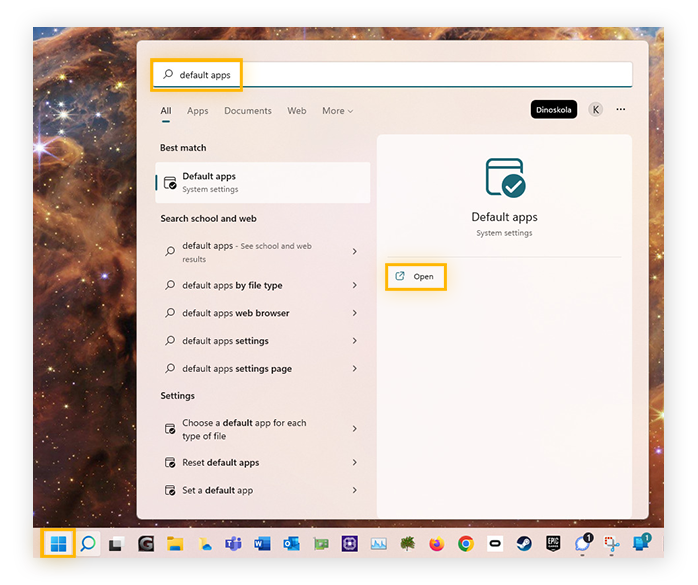 Come cambiare il browser predefinito
