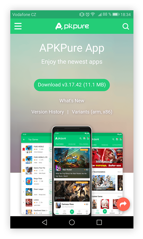 O app APKPure é seguro?